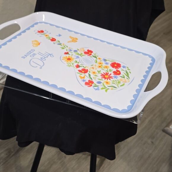 Dolly Parton | Dining | Dolly Parton Raised On Dolly Rectangular Tray ...